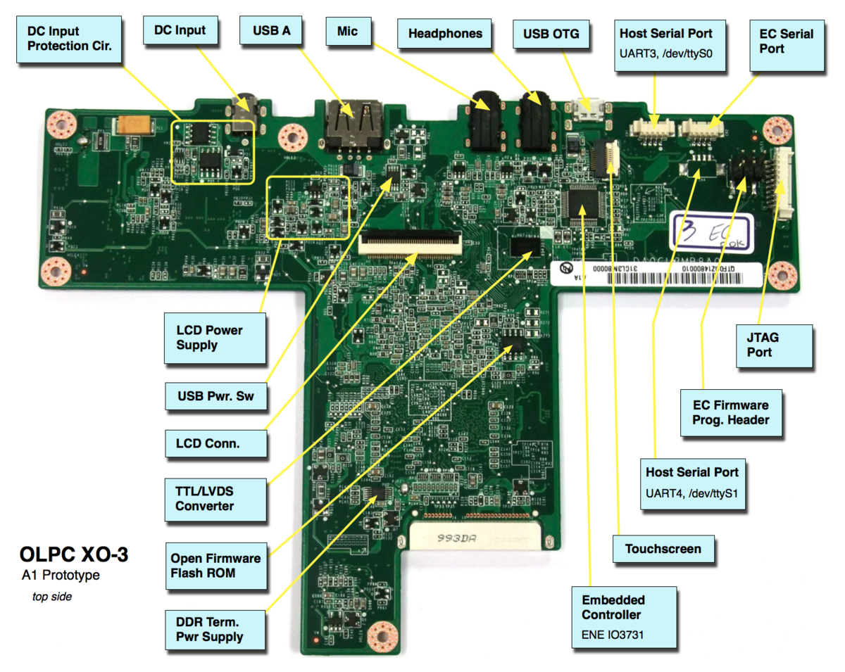 XO 3 Motherboard - OLPC